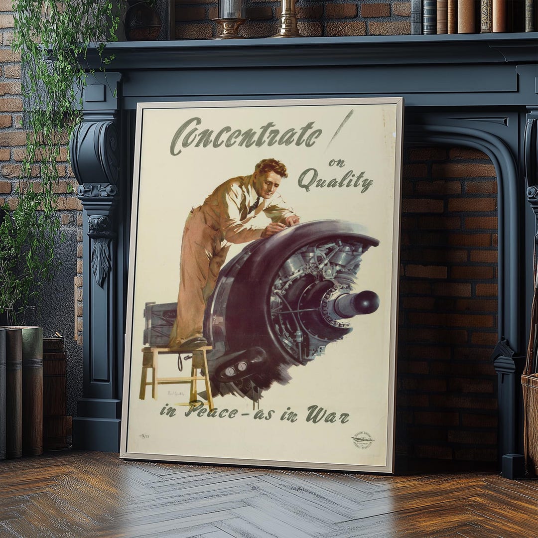 War Print, Propaganda Poster, War Poster, Vintage Wall Art, Vintage War ...