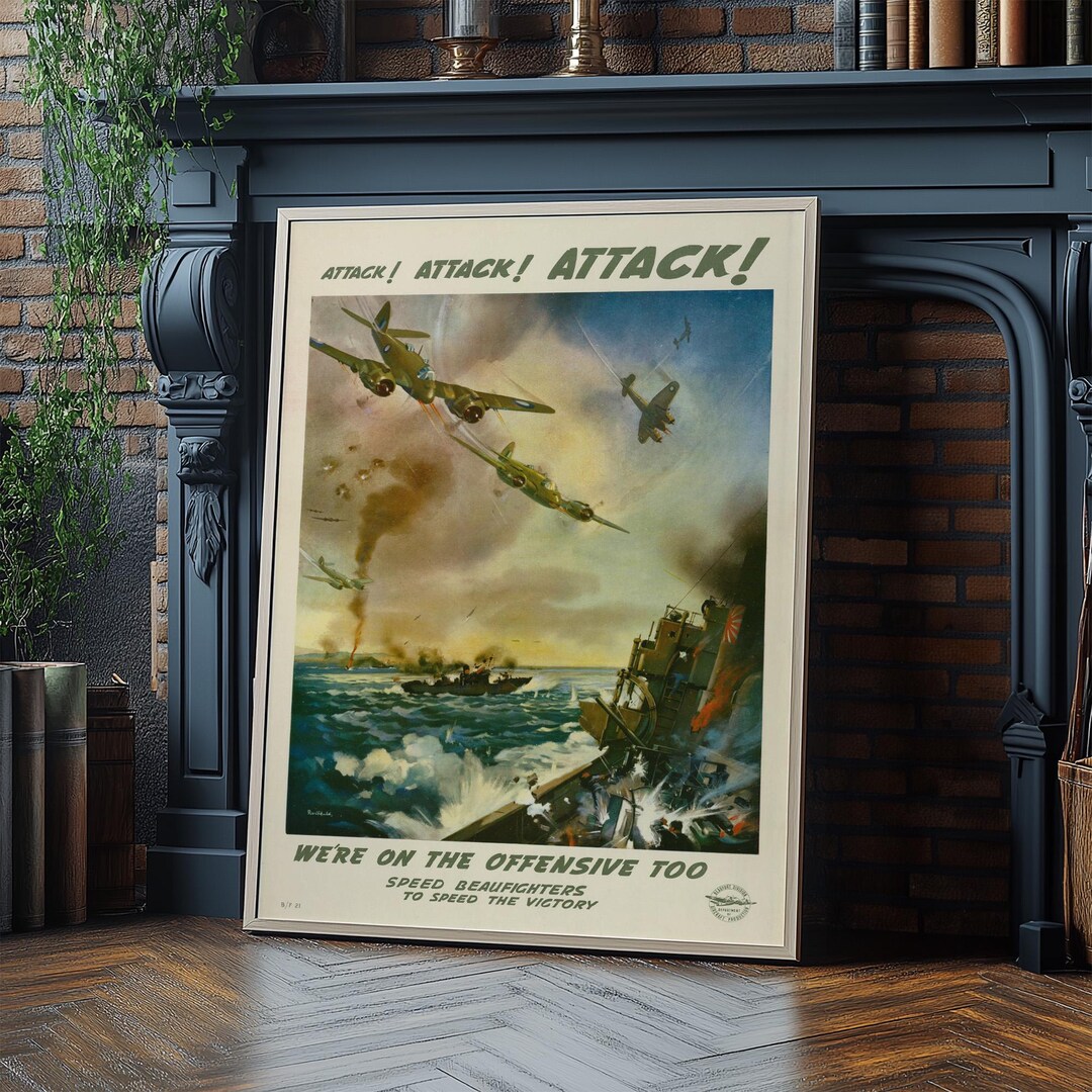 War Print, Propaganda Poster, War Poster, Vintage Wall Art, Vintage War ...
