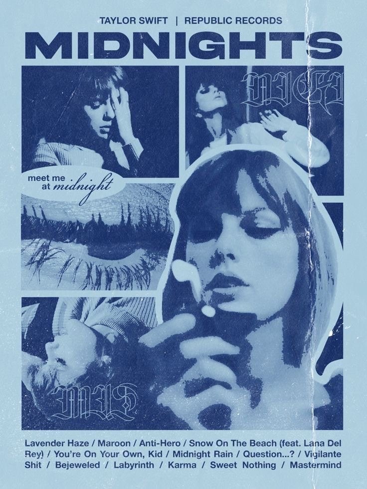 Taylor Poster, Taylor The Eras Tour Poster, Aesthetic Music Poster sold ...