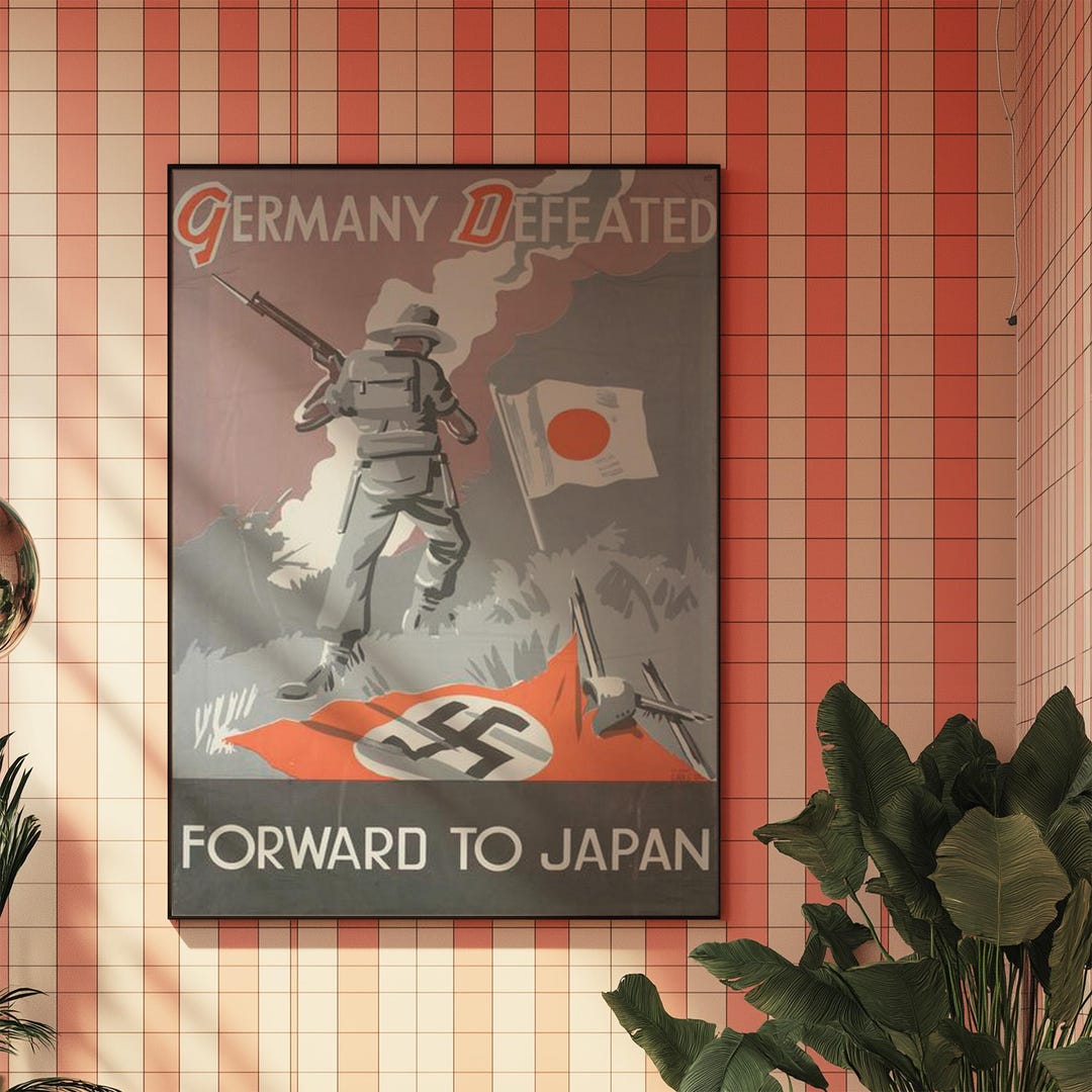 War Print, Propaganda Poster, War Poster, Vintage Wall Art, War Print ...