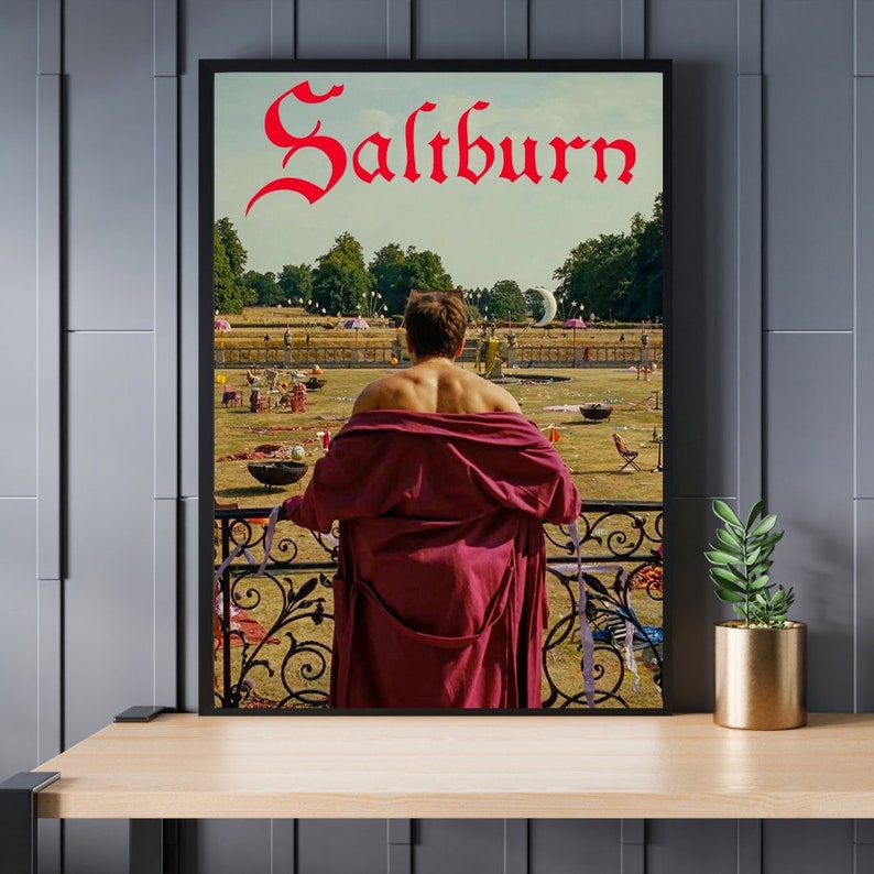 Saltburn Poster, Aesthetic Movie Poster, Vintage Poster, Movie Poster ...