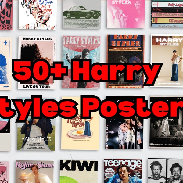 Harry Styles Aesthetic Posters - Etsy