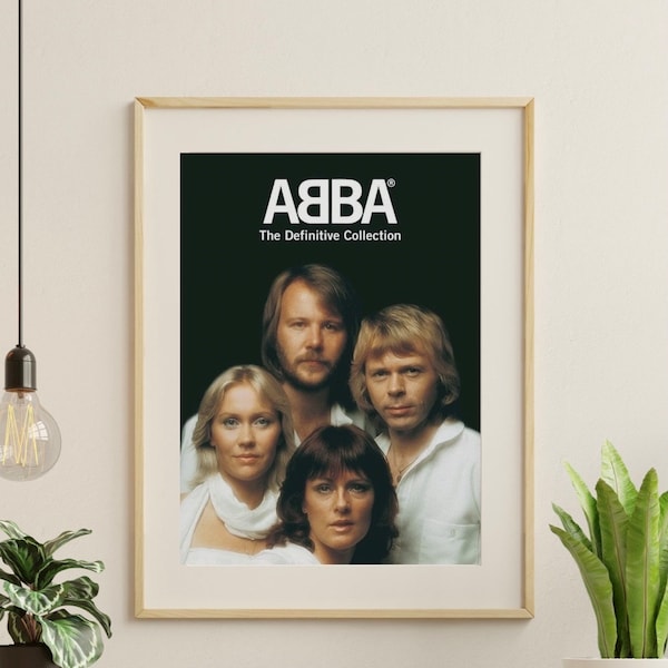 Abba Poster - Etsy