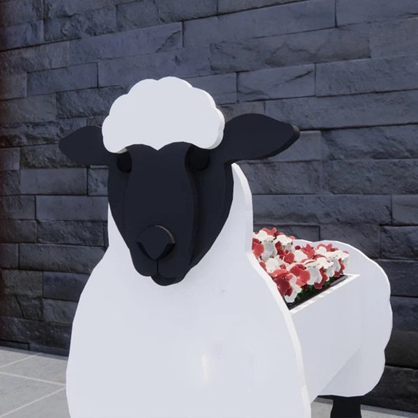 Sheep Planter - Etsy