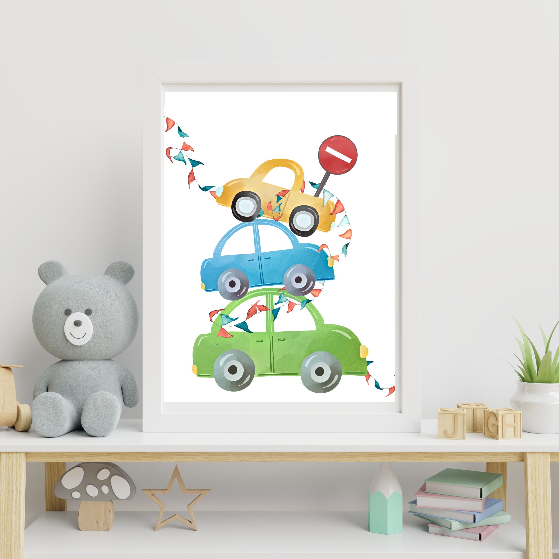 Transport Print, Transport Nursery Wall Art, Boys Nursery Wall Art ...