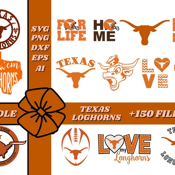 University of Texas Svg - Etsy