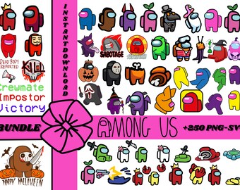 Among Us SVG Bundle, Among Us Character SVG, Among Us Shirt SVG, Among ...