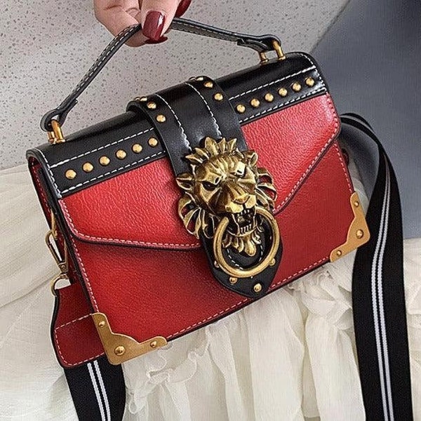 Pink Lions Purse - Etsy