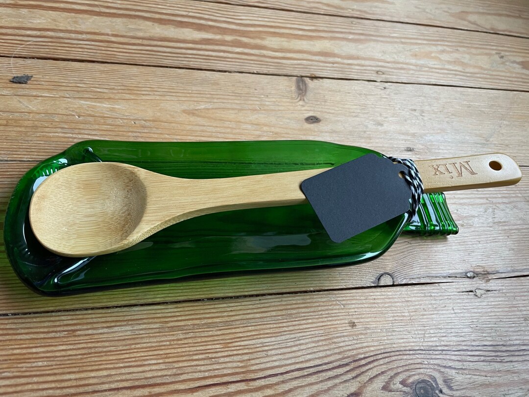 Spoon Rest From Recycled Wine Bottle - Etsy