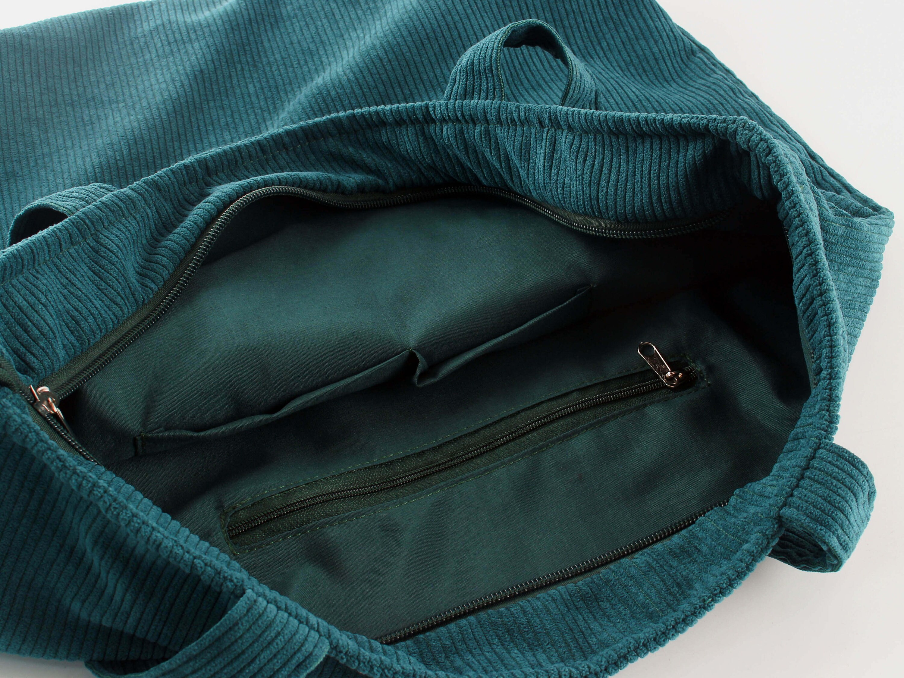 Corduroy Totes Bag Womens Shoulder Handbags Big Capacity Shopping Bag