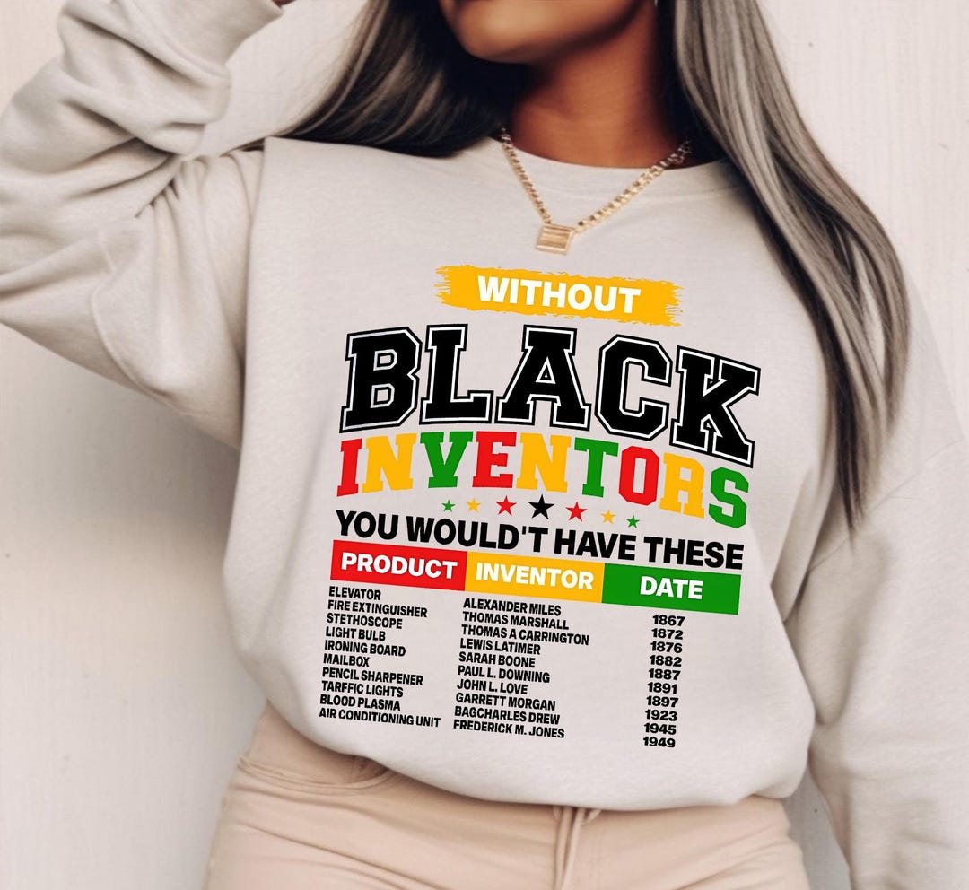 History of Forgotten Black Inventors PNG, African American PNG, Black ...