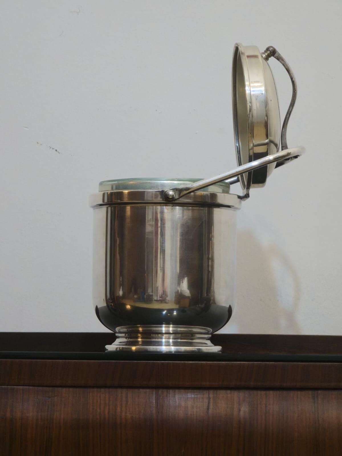 Mid Century Big Ice Bucket by Aldo Tura for Macaba / 1960s / Italy ...