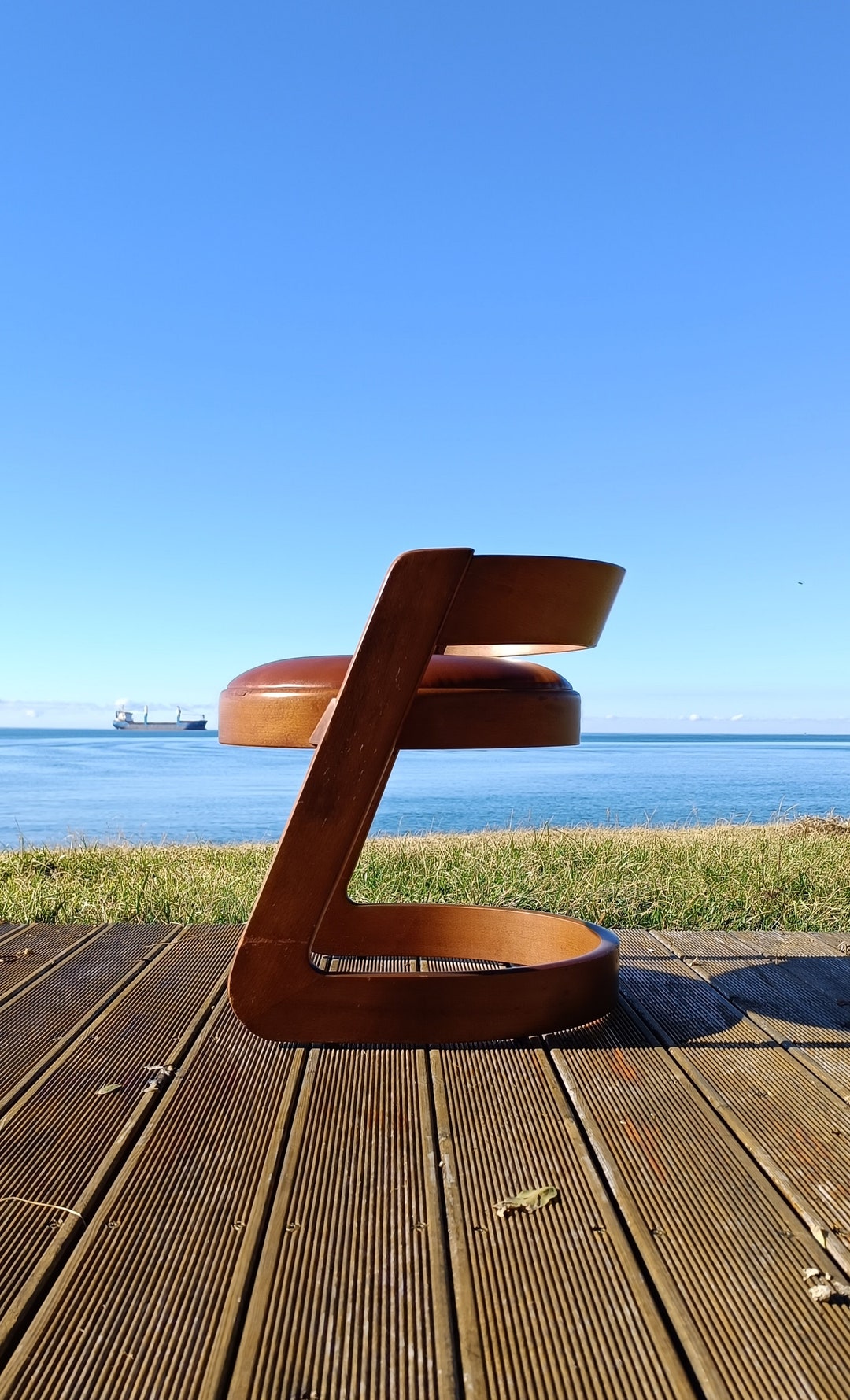 Midcentury Stool Designed by Willy Rizzo for Mario Sabot / - Etsy