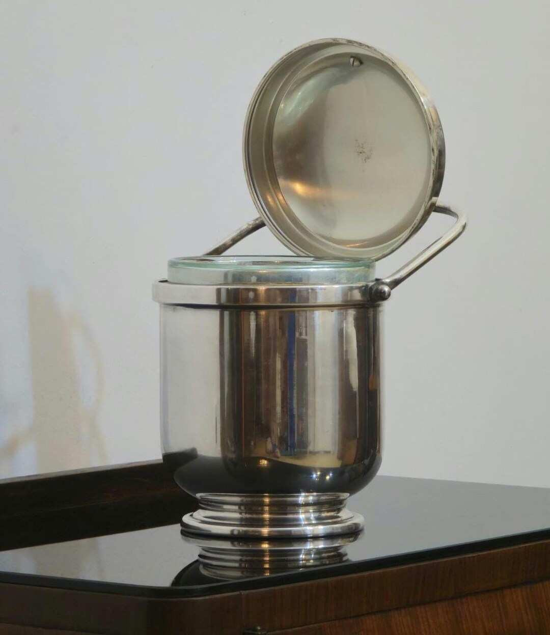 Mid Century Big Ice Bucket by Aldo Tura for Macaba / 1960s / Italy ...