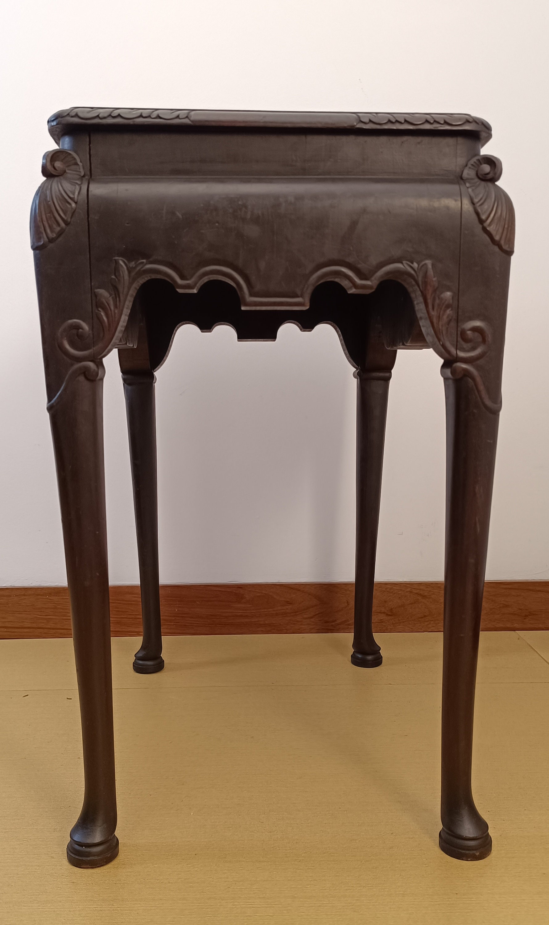 Ancient High Side Table / Antique Table / Massive Wood / Vintage ...