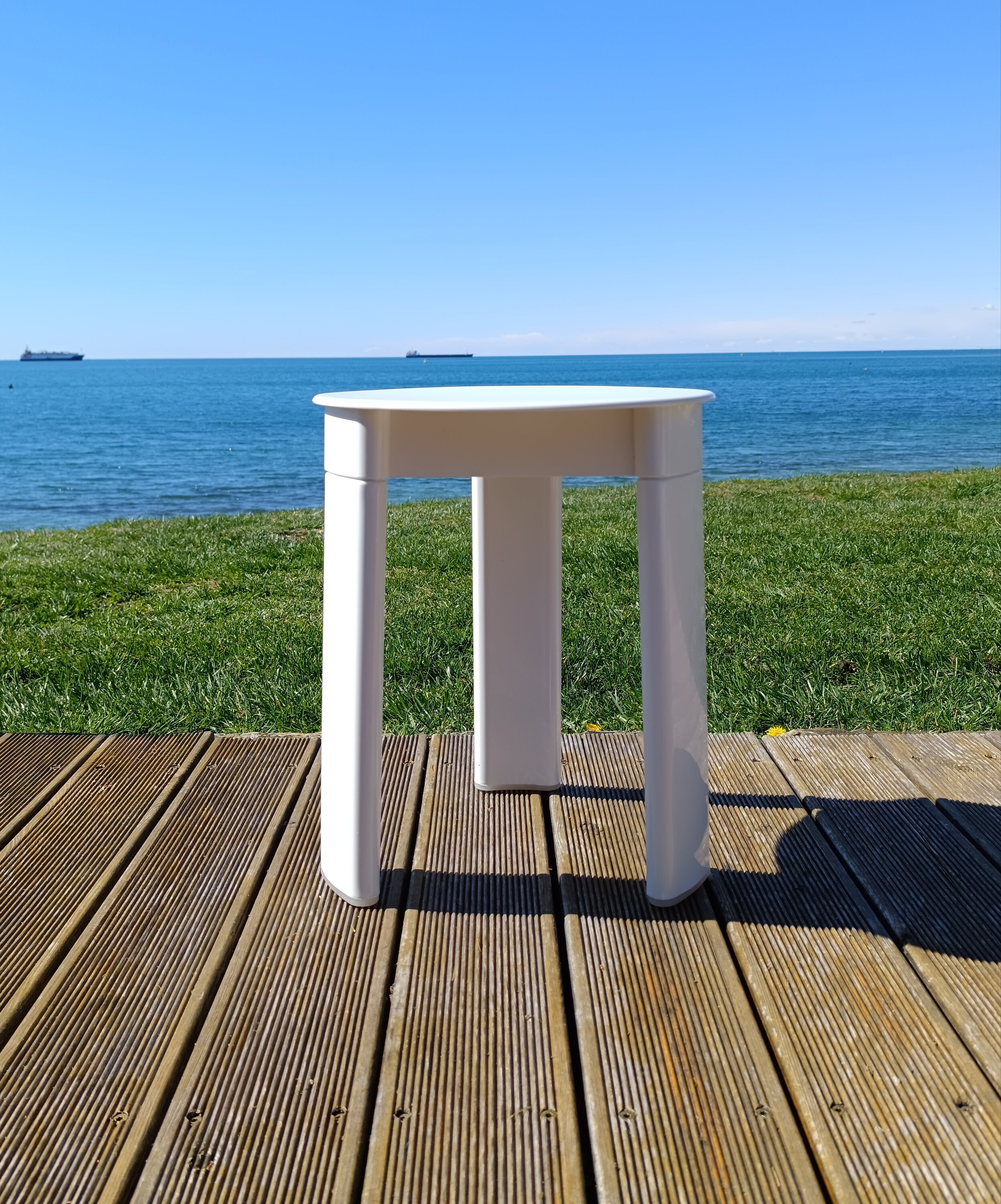 Plastic Vintage Stool by Olaf Von Bohr for Gedy / Italy Around 2000 ...