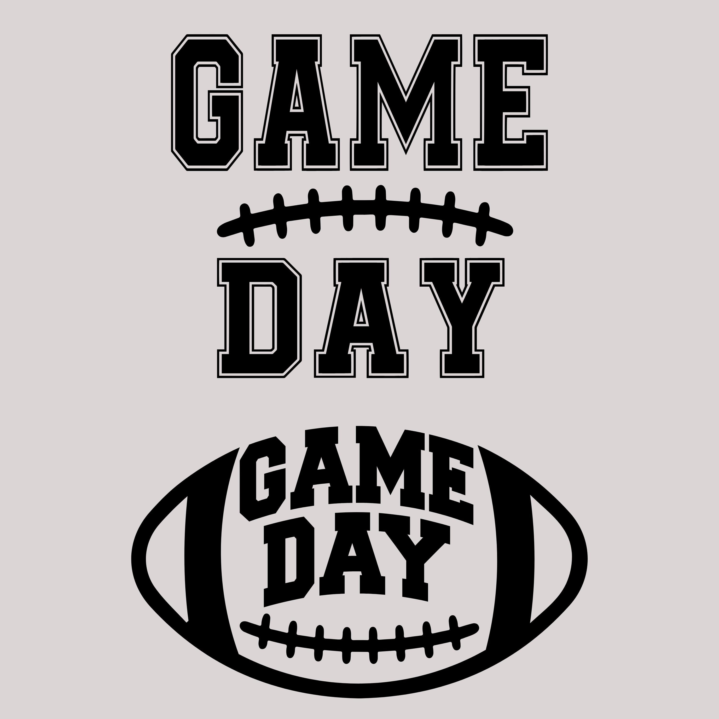 Game Day SVG PNG Bundle, Game Day Varsity Shirt, Retro American Sports ...