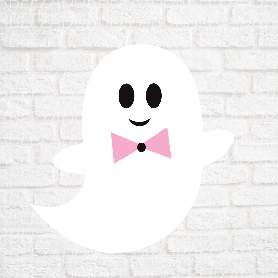 Cheerleader and Bow Ghost Svg Png Halloween, Girl Boy Ghost Svg ...