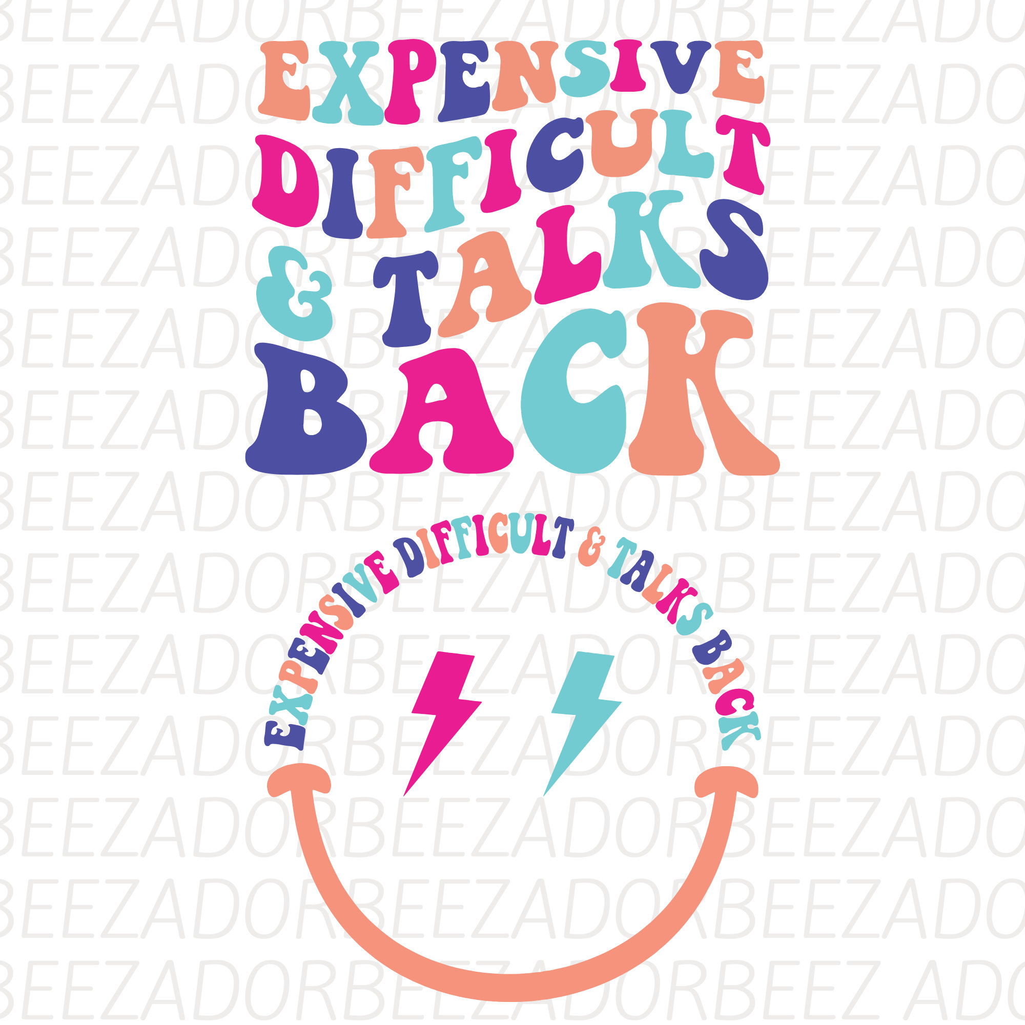 Expensive Difficult and Talks Back Svg Bundle, Expensive Difficult Png ...