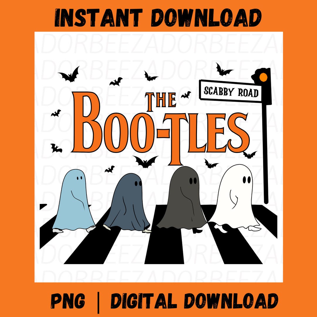 Bootles Parody PNG | the Boo-tles Png Halloween Tshirt Design | Funny ...