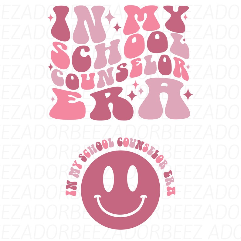 In My School Counselor Era Svg Png Bundle, Retro Counselor Svg, School ...