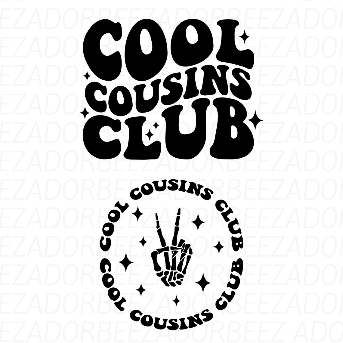 Cool Cousins Club Svg Png Bundle, Cool Cousins Shirt, Funny Cousins ...