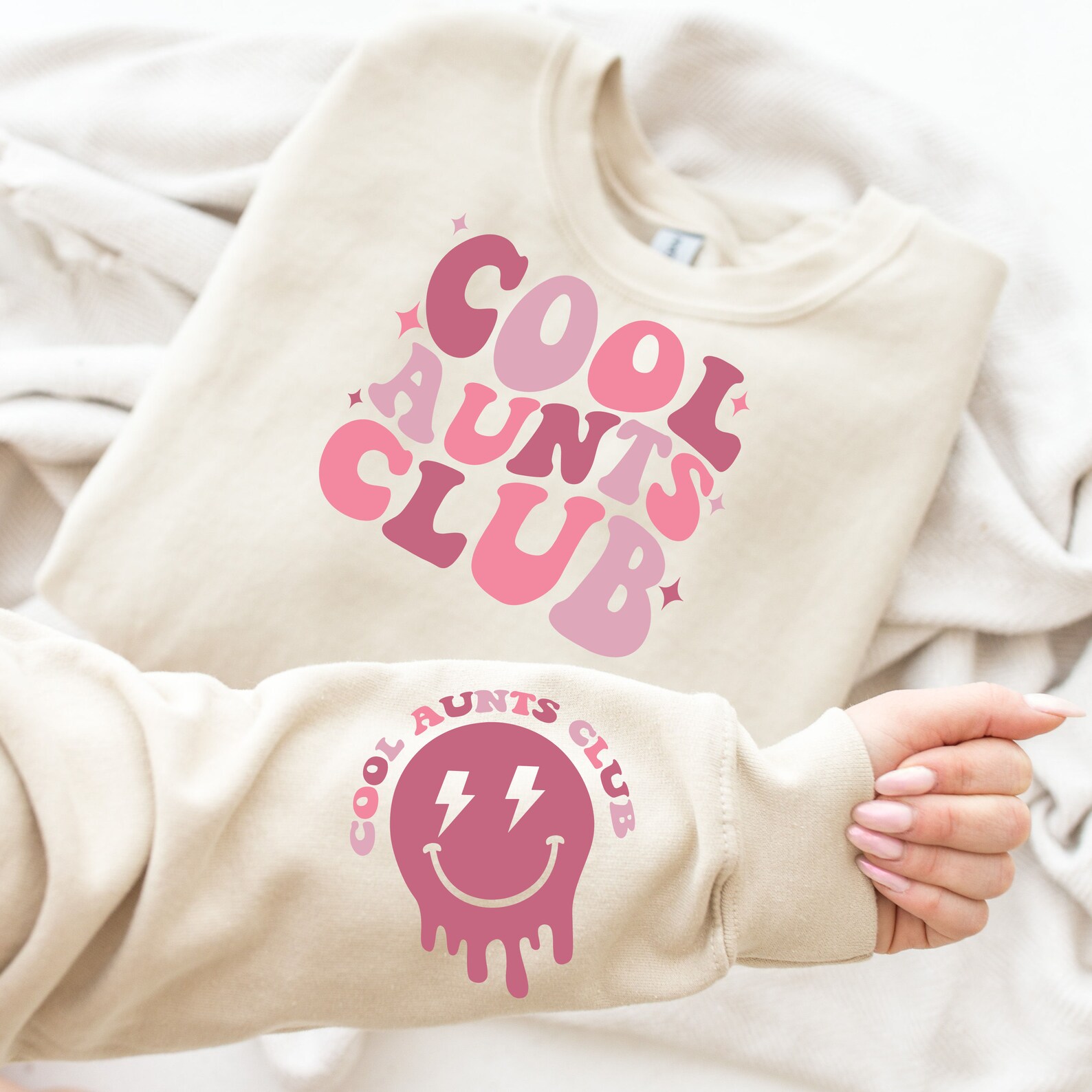 Cool Aunt Svg Png Bundle, Cool Aunt Club Svg Png, Gift for Aunts ...