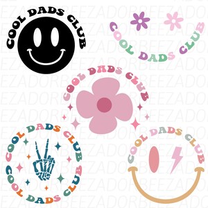 Cool Dads Club Svg Png Bundle, Cool Dads Club Shirt, Funny Father ...