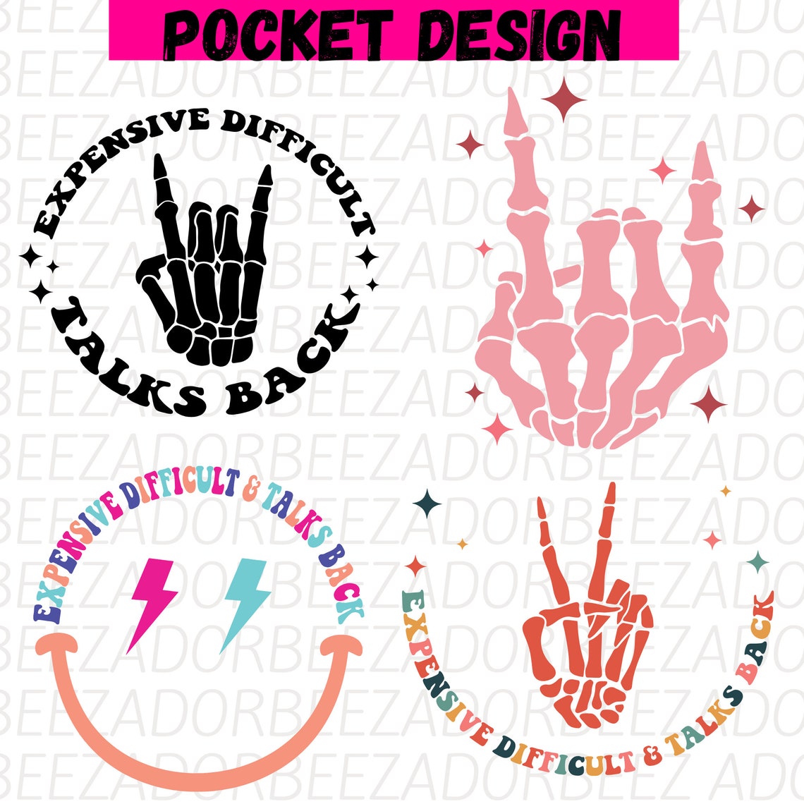 Expensive Difficult and Talks Back Svg Bundle, Expensive Difficult Png ...
