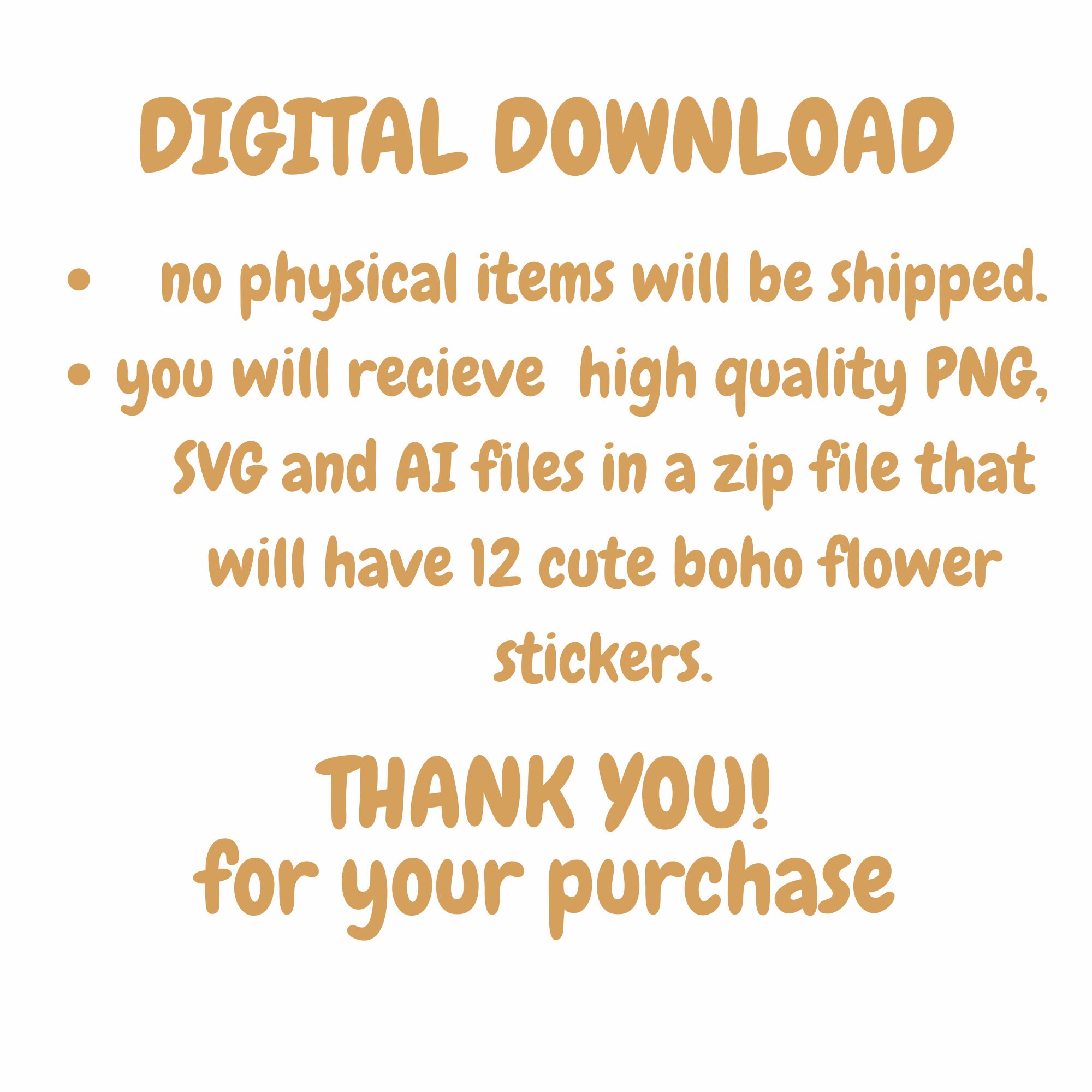 Retro Flower Shape Cute Flowers Svg, Png and Ai Files In, Boho Flower ...