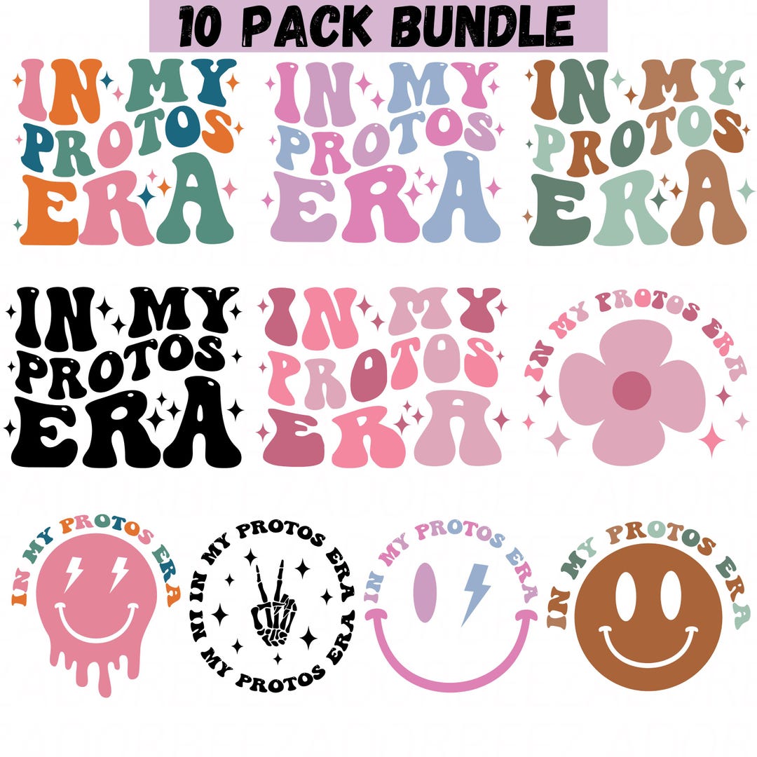 In My Protos Era Svg Png Bundle, Protos Tshirt Designs, Givers School ...