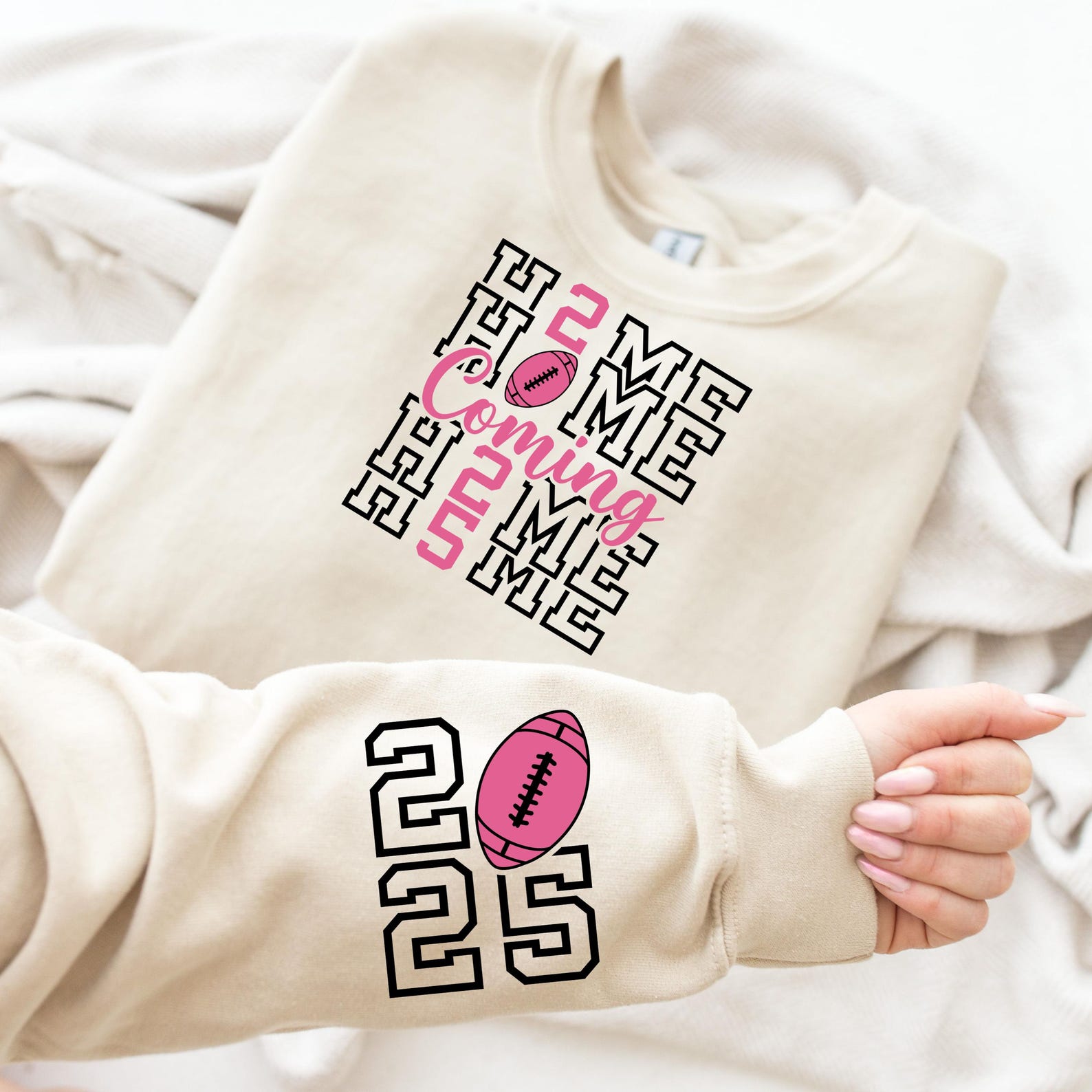 Hoco 2025 Svg Png, Girly Homecoming 2025, Football High School Shirt ...