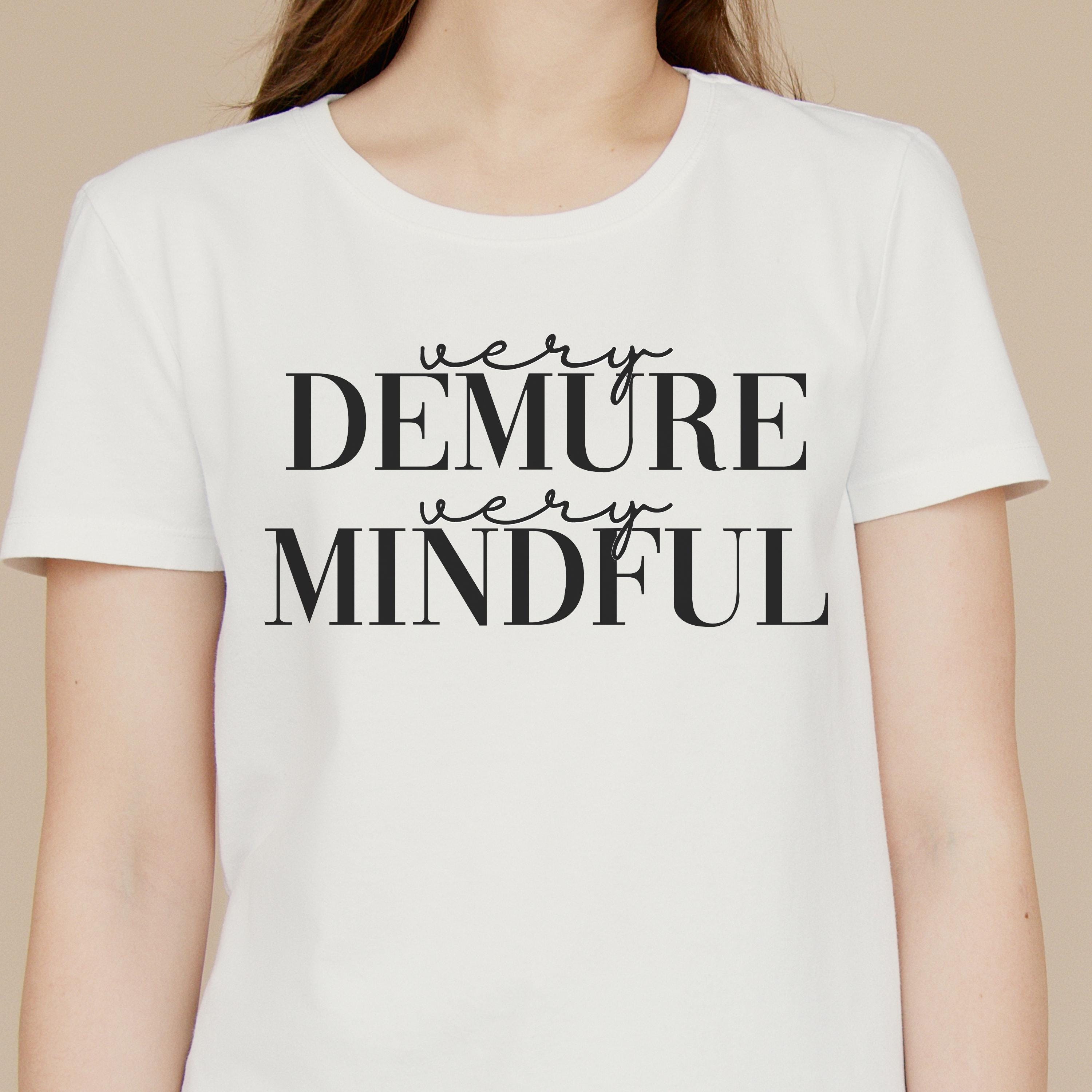 Very Demure, Very Mindful Svg Png, Very Cutesy Png, Demure PNG, Gift ...