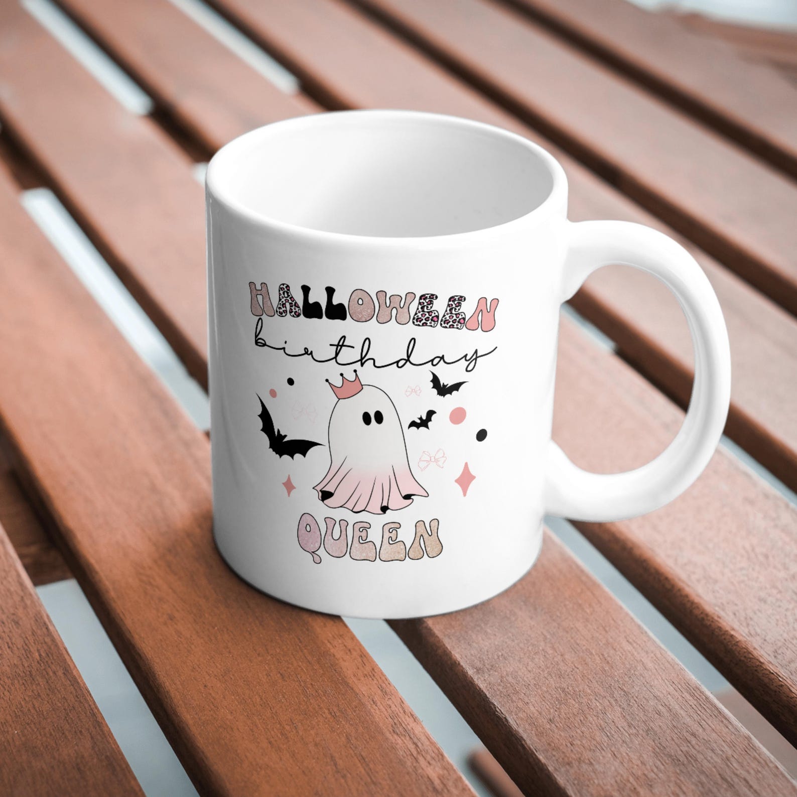 Halloween Birthday Queen PNG Cute Ghost Queen Spooky Queens Are Born on ...