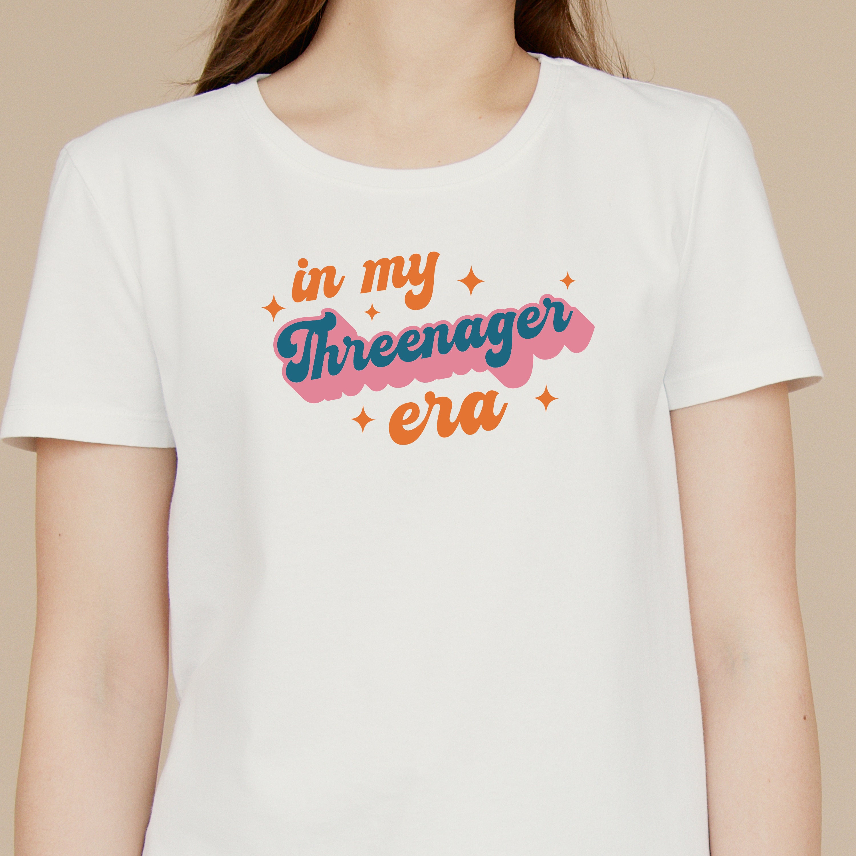 In My Threenager Era Svg Png Bundle, Threenager Shirt Designs, Groovy ...