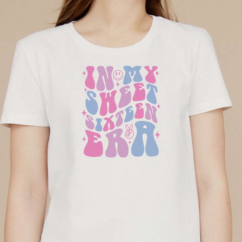 In My Sweet Sixteen Era Svg Png Bundle, Sweet Sixteen Shirt Designs ...