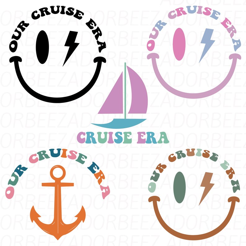 Cruise Era SVG PNG Bundle: Family Vacation Designs (digital Download ...