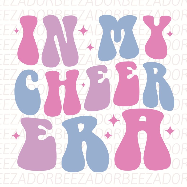 In My Cheerleader Era Svg Png, in My Cheer Era Svg Png, Cheer Shirt Svg ...