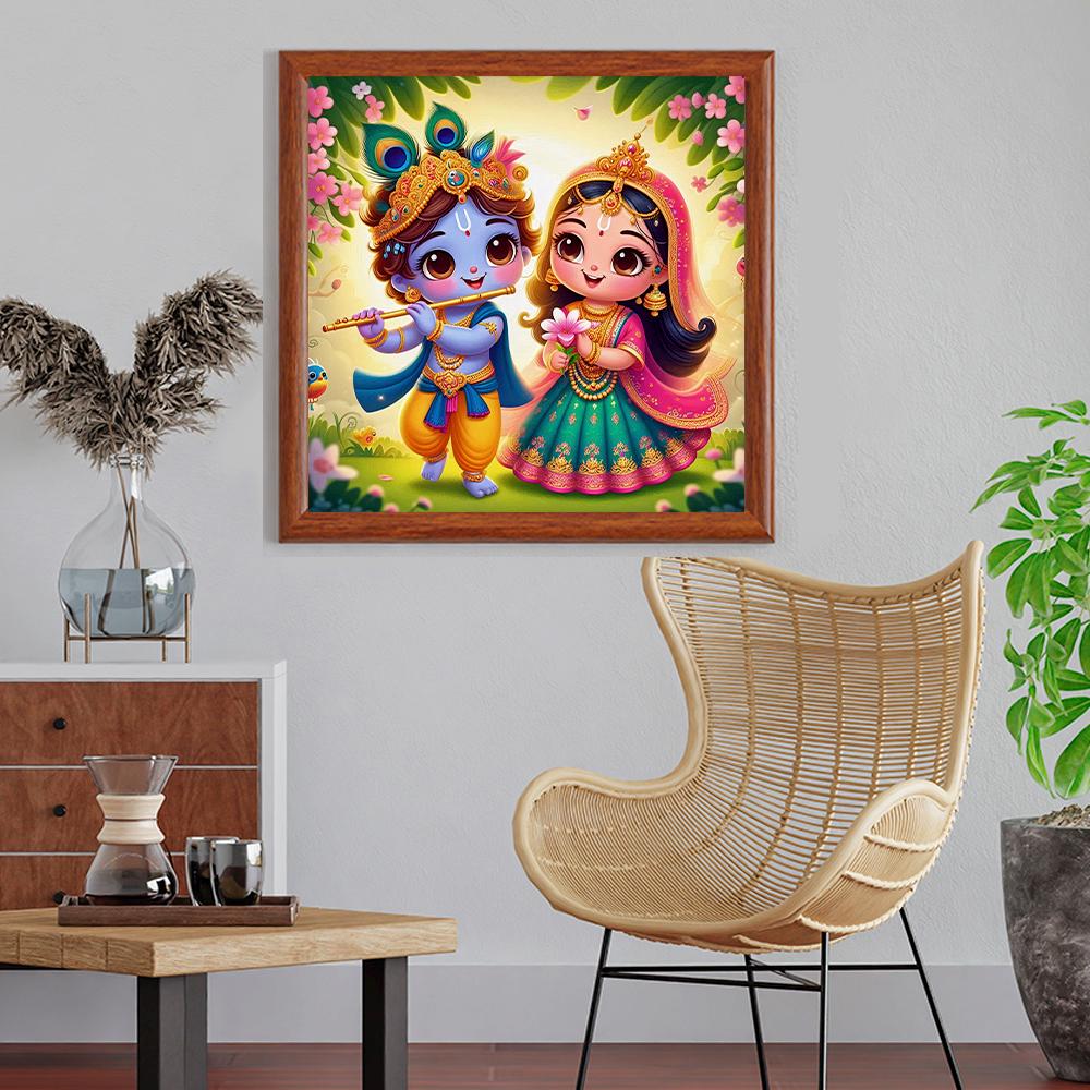 Baby Radha Krishna | Hindu God | Lord Krishna and Goddess Radha ...