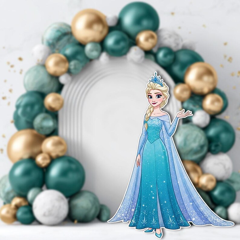 Elsa PNG Cutout | Printable Clipart for Crafts & Decor Projects ...