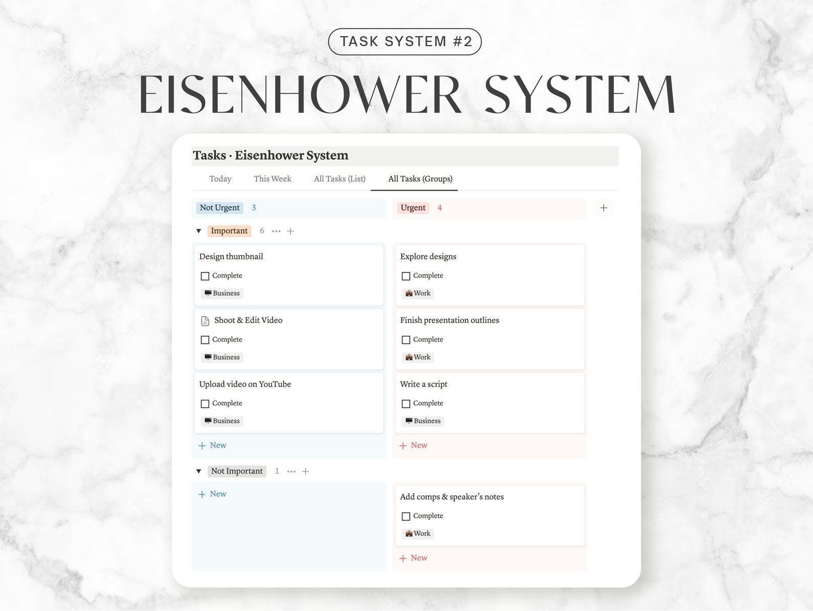 Notion Productivity Planner, Task Management Template, Time Management ...