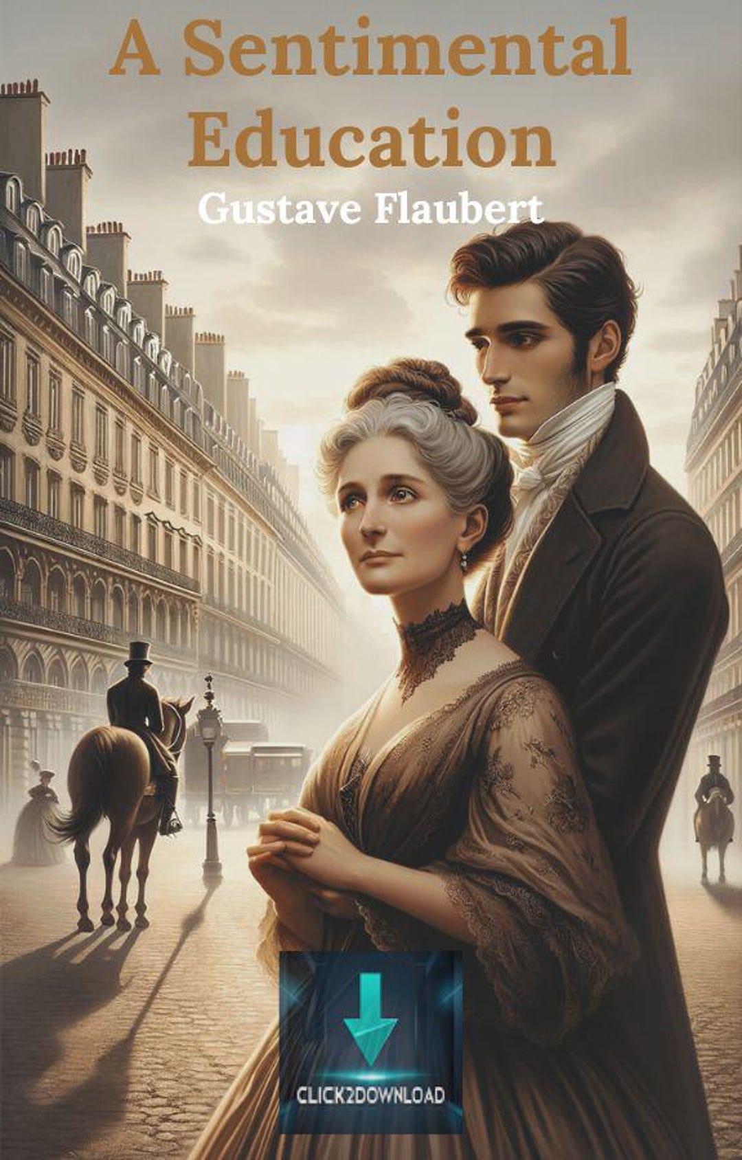 A Sentimental Education by Gustave Flaubert – Instant Digital Download ...
