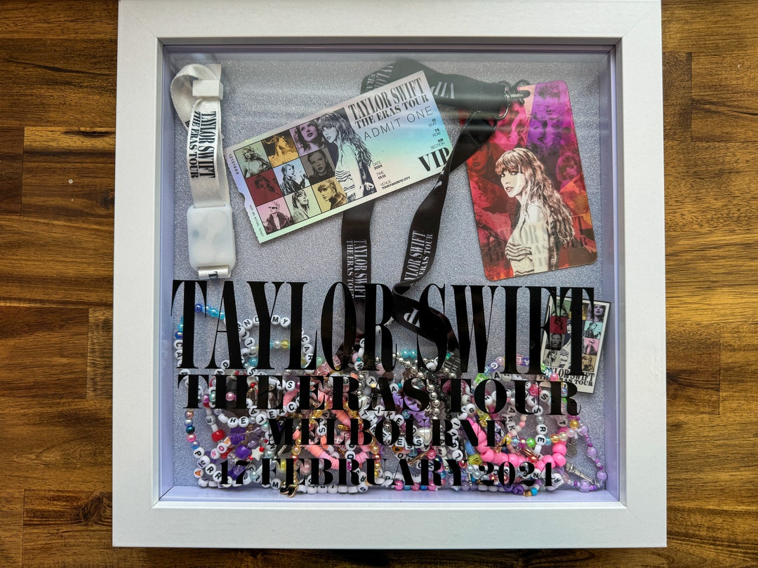 Taylor Swift Eras Tour Shadow Boxes - Etsy