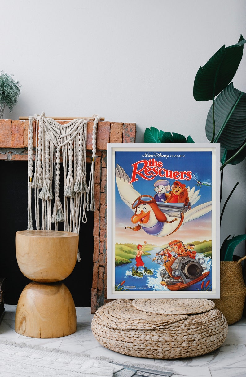 The Rescuers Original Movie Poster Digital Download True - Etsy