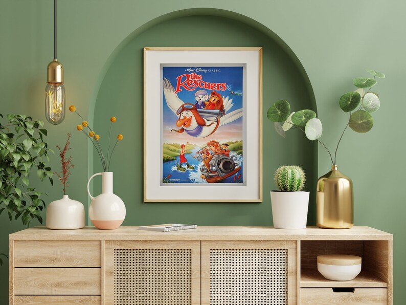 The Rescuers Original Movie Poster Digital Download True - Etsy