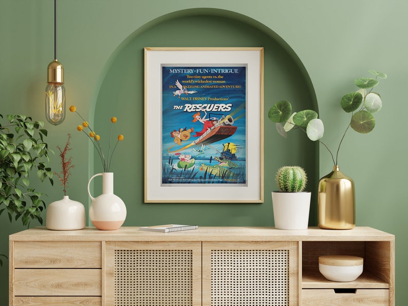 The Rescuers Original Movie Poster Digital Download True - Etsy