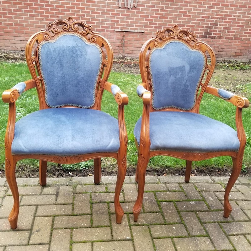 Wooden Arm Chair Frame - Etsy UK