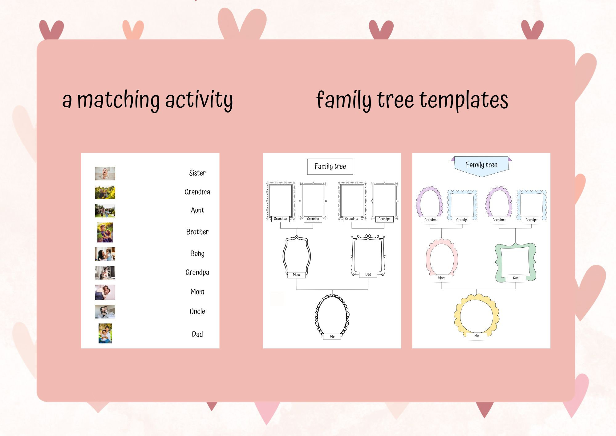 Family Members Teaching PACK! - Etsy