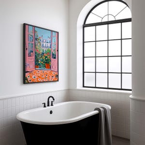 Henri Matisse Parisian Window Print: Fauvism Style, Colorful Home Decor ...