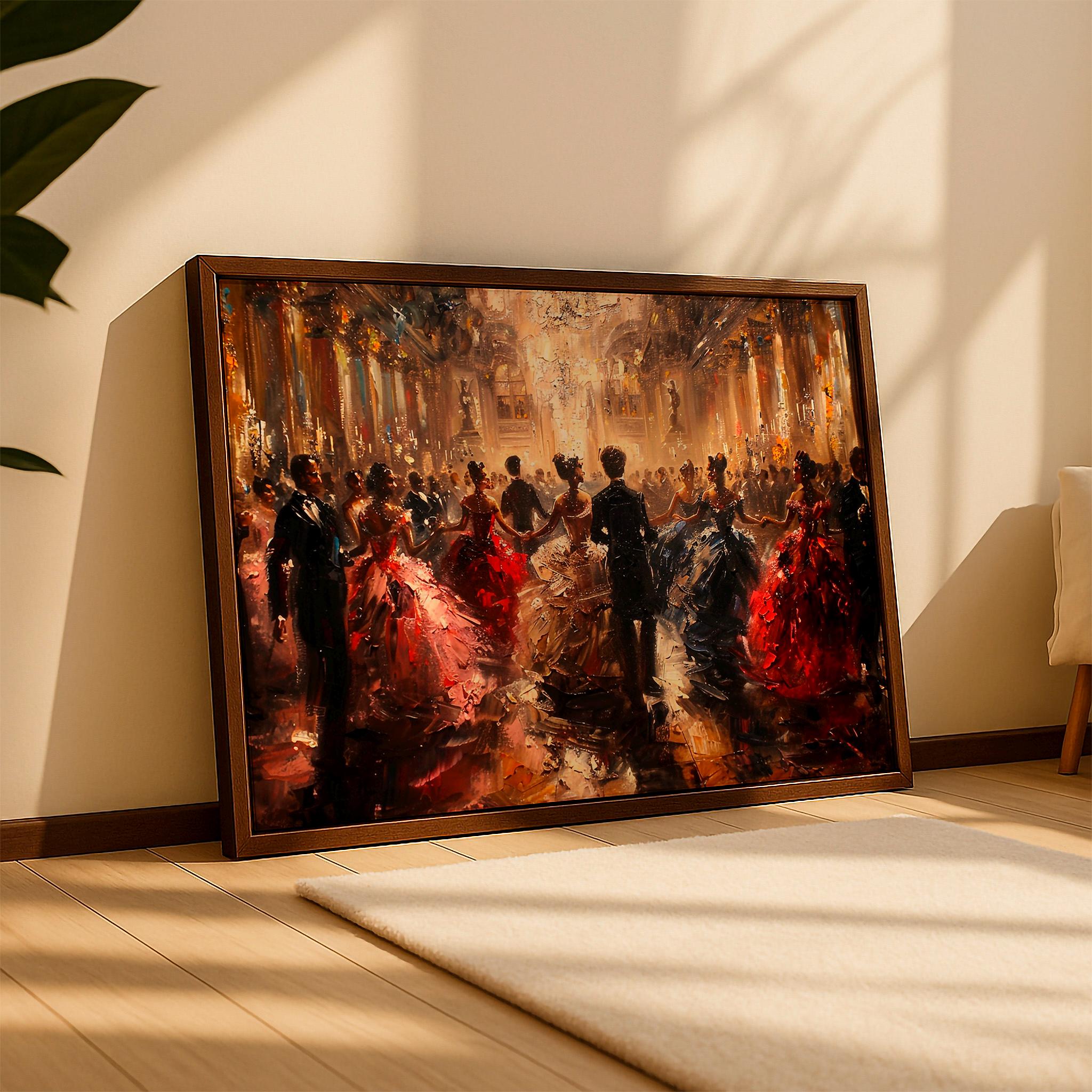 Bridgerton Oil Painting Mixed Race Socialites Regency Era Gift ...